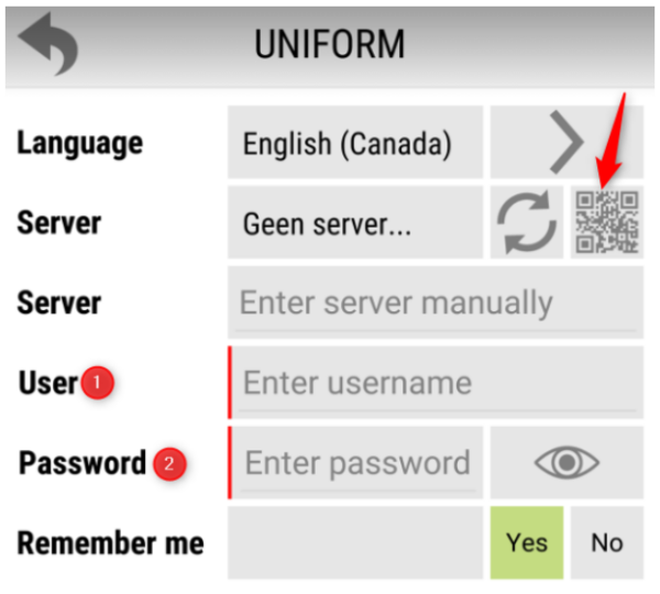 Start using the UNIFORM App - UNIFORM-Agri